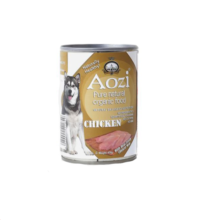 Aozi Can Dog Wet Food Chicken 430g – Pet Culture PH