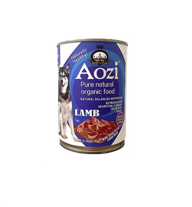 Aozi Can Dog Wet Food Lamb 430g – Pet Culture PH