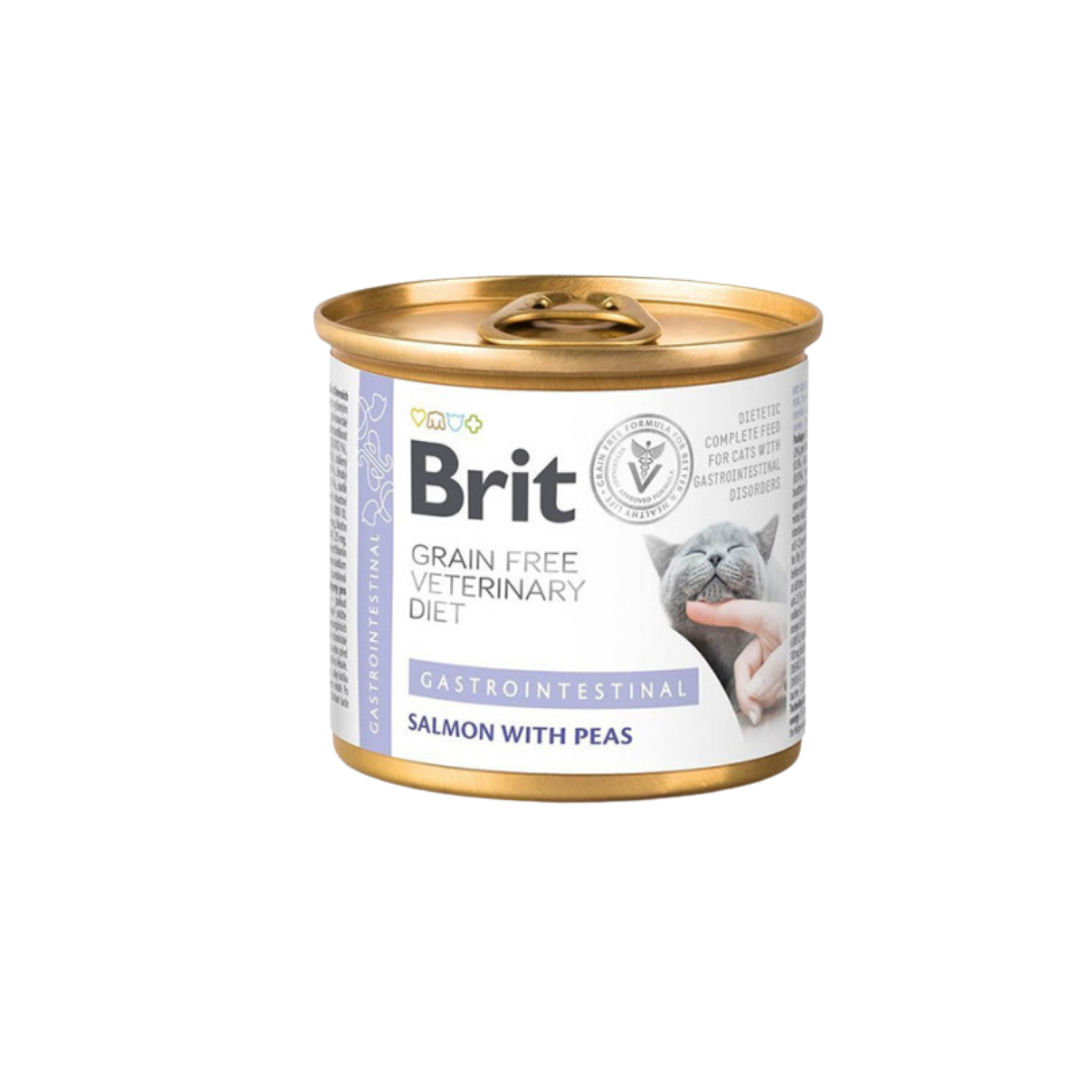Brit Grain-Free Veterinary Diet Gastrointestinal 200g Cat Wet Food ...