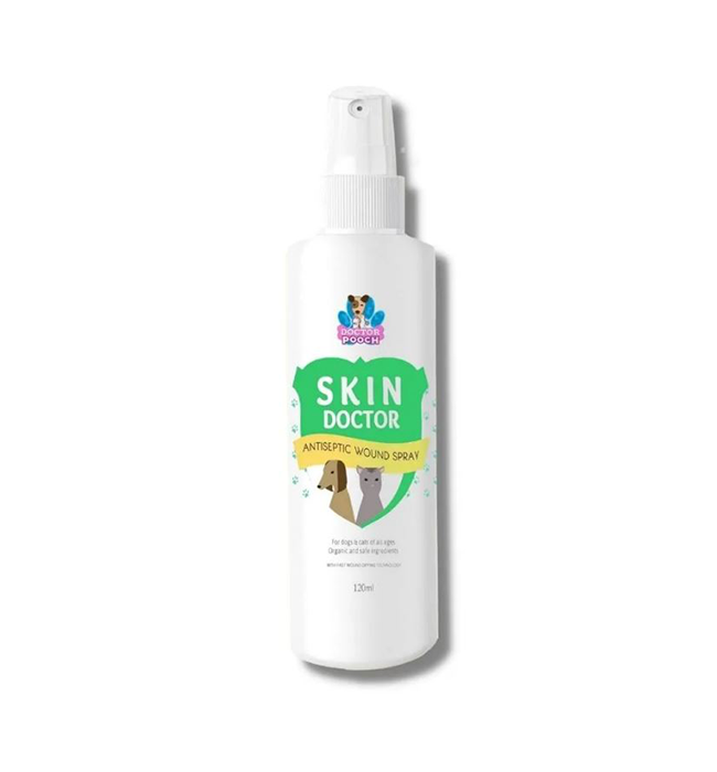 Doctor Pooch Skin Doctor Antiseptic Wound 120ml – Pet Culture PH