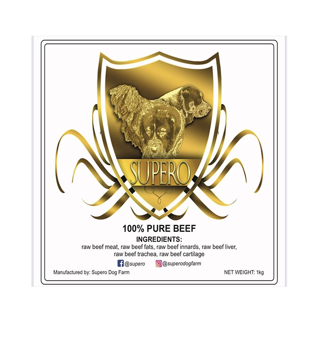 Supero Raw Dog Food 600g and 630g – Pet Culture PH